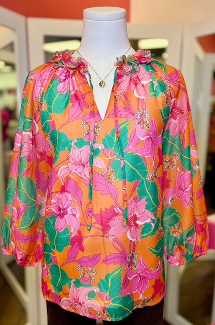 Jade Lush Jewel Top – A Splash of Sass