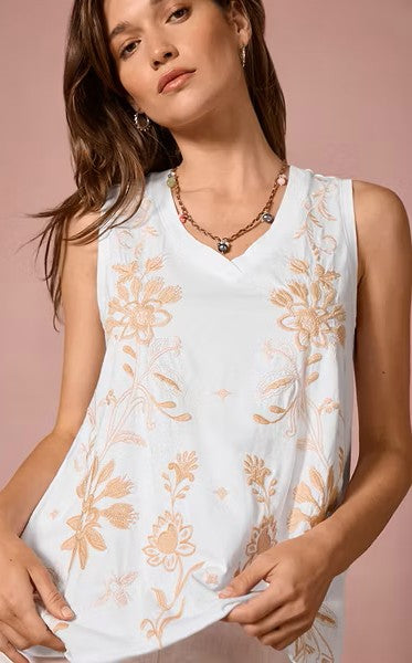 Johnny Was drape tank – A Splash of Sass