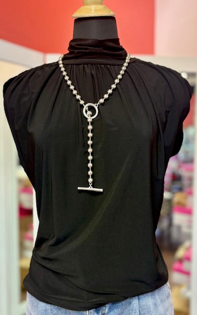 Isle Apparel Caleb Top Black – A Splash of Sass